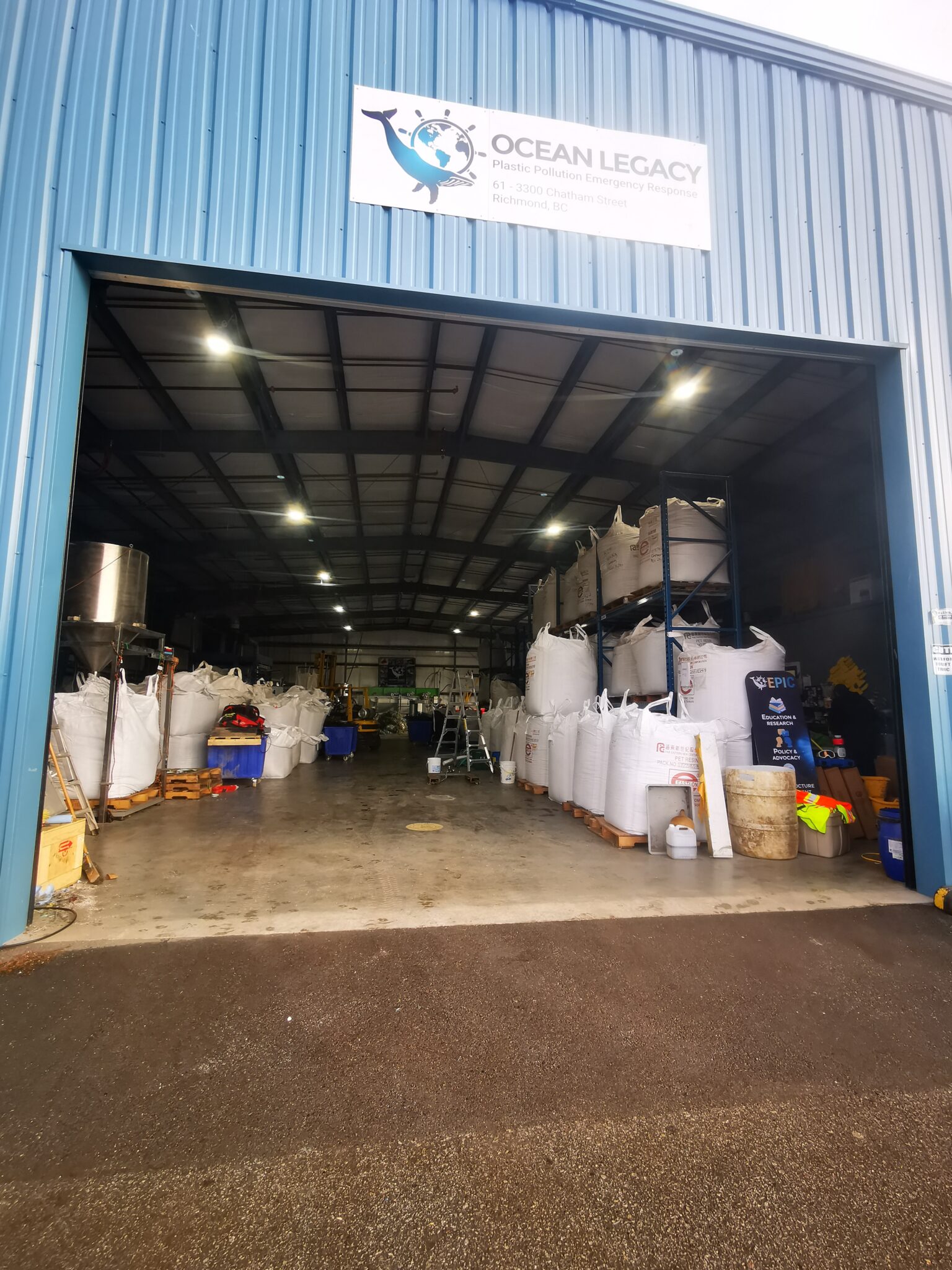 Ocean Legacy's 'Plastic Pollution Emergency Response' Facility - Ocean ...